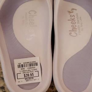 Cheeks by Tony Little | Shoes | Cheeks Health Sandals By Tony Little ...